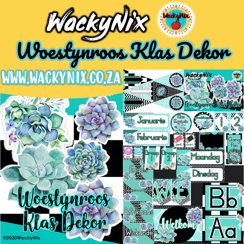 Woestynroos Klas Dekor D141 - WackyNix